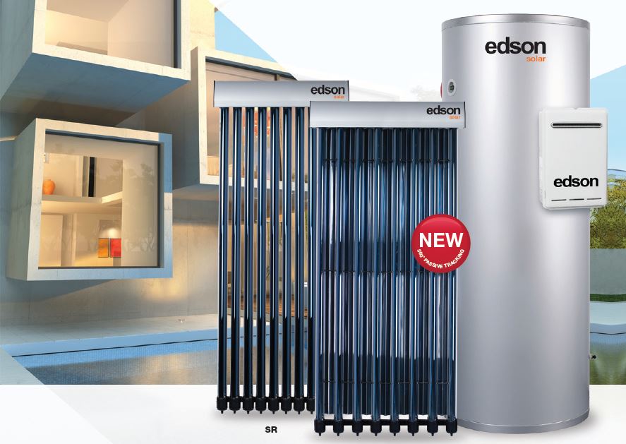 Edson Gas Boosted Solar Hot Water Systems | AHW