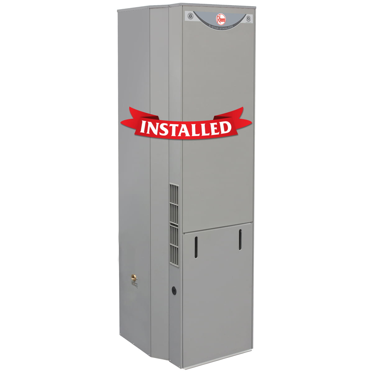 Rheem 340l Gas Hot Water System Installed Australian Hot Water